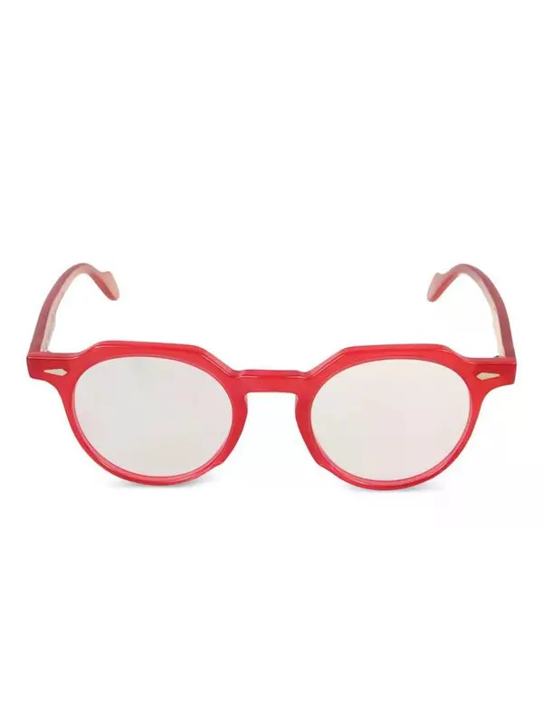 KADOR Amadeus Round-frame Glasses - Red