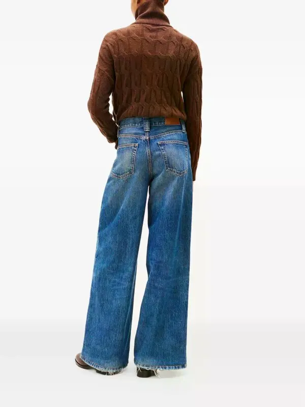 Tommy Hilfiger 70s High-rise Wide-leg Jeans