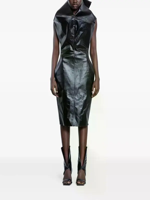 Rick Owens Hollywood Wingled Mini Dress