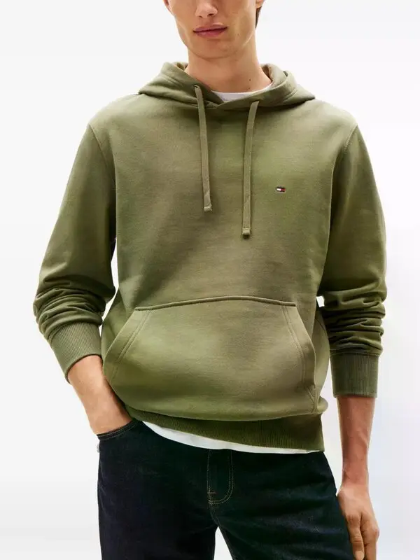 Tommy Hilfiger Logo-embroidered Hoodie