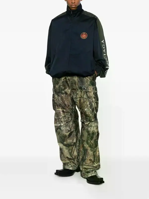 Balenciaga Twill Zip-up Jacket