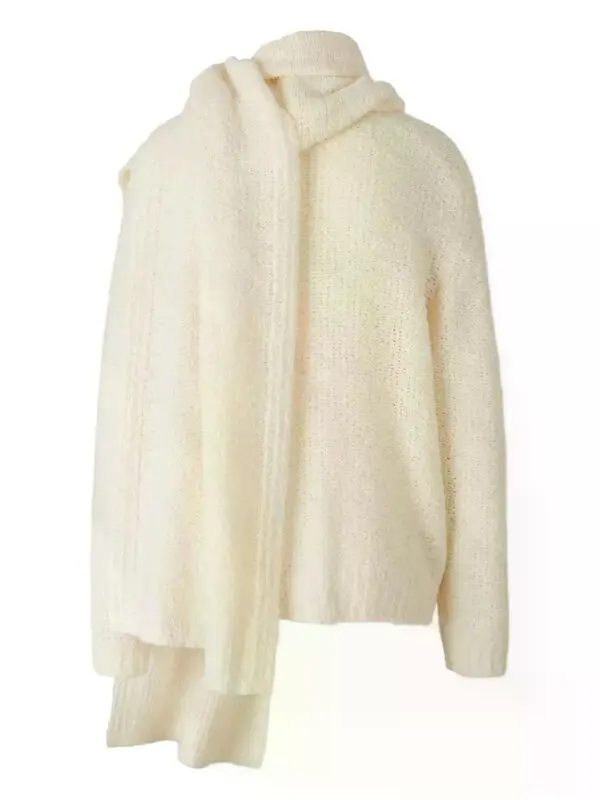 Staud Scarf-detail Sweater