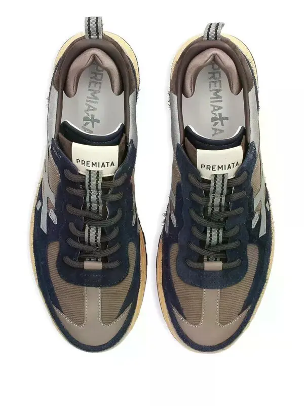 Premiata Nous Logo-appliqué Sneakers