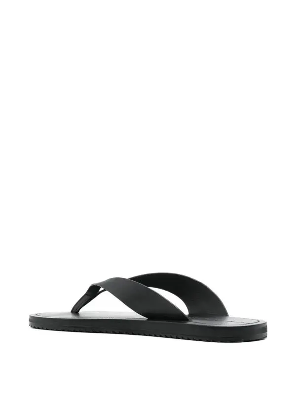 A.emery Flora Flat Sandals - Black