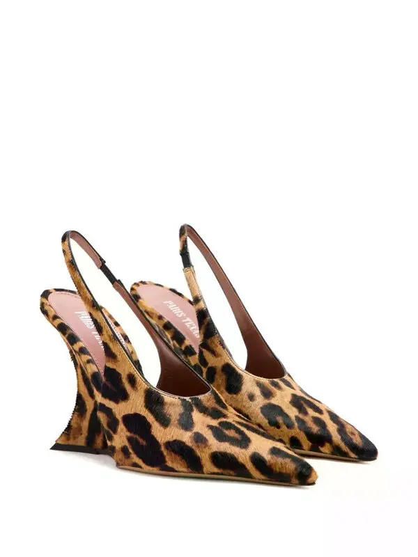 Paris Texas 105mm Nina Leopard-print Pumps