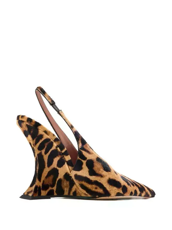 Paris Texas 105mm Nina Leopard-print Pumps