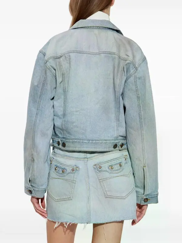Balenciaga Layered Denim Jacket