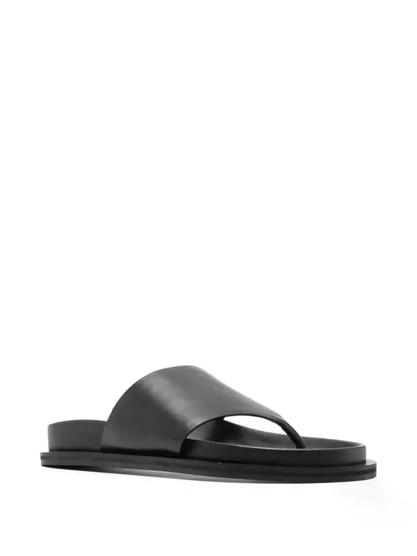 A.emery Imara Thong Flat Sandals - Black