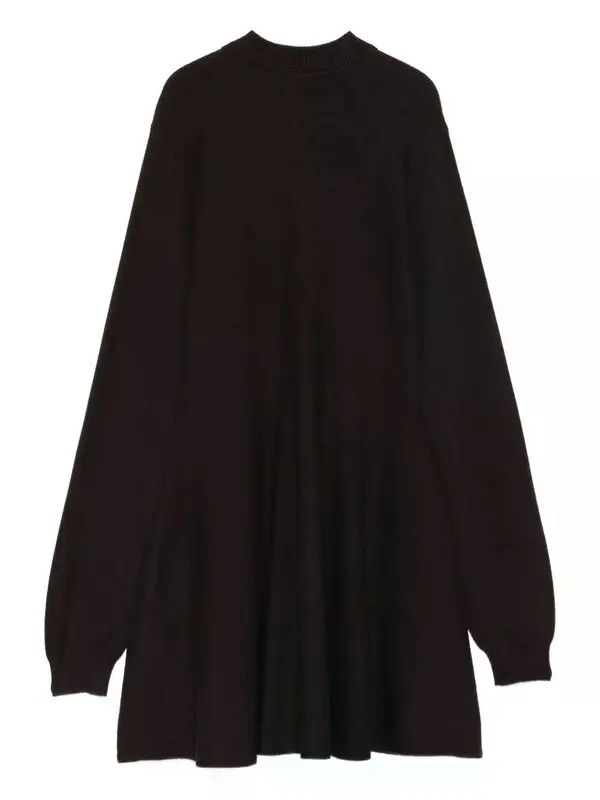 ROTATE BY BIRGER CHRISTENSEN Long-sleeve Mini Dress - Brown