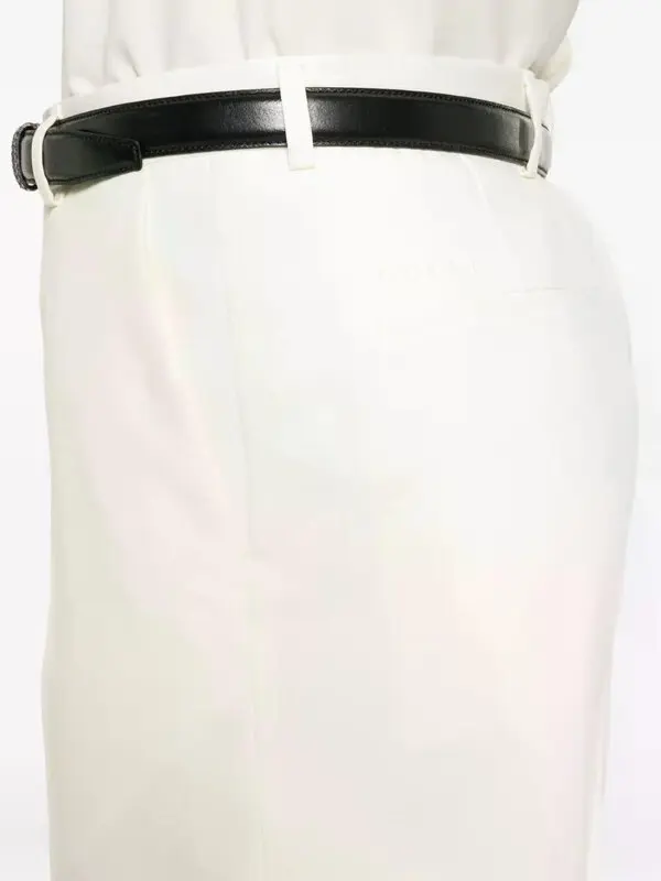 Gucci Silk Straight Trousers
