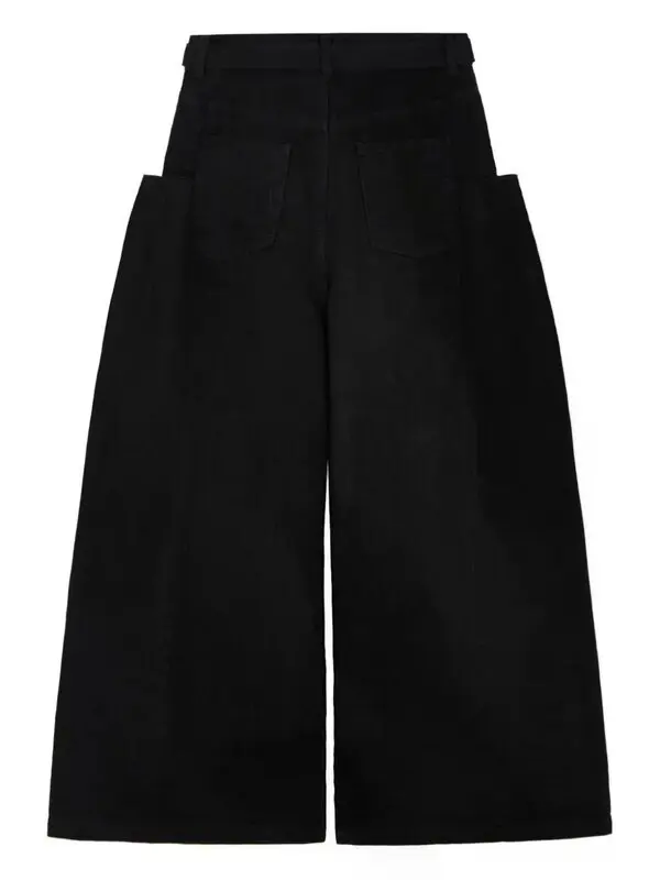 Sacai Belted Denim Skirt