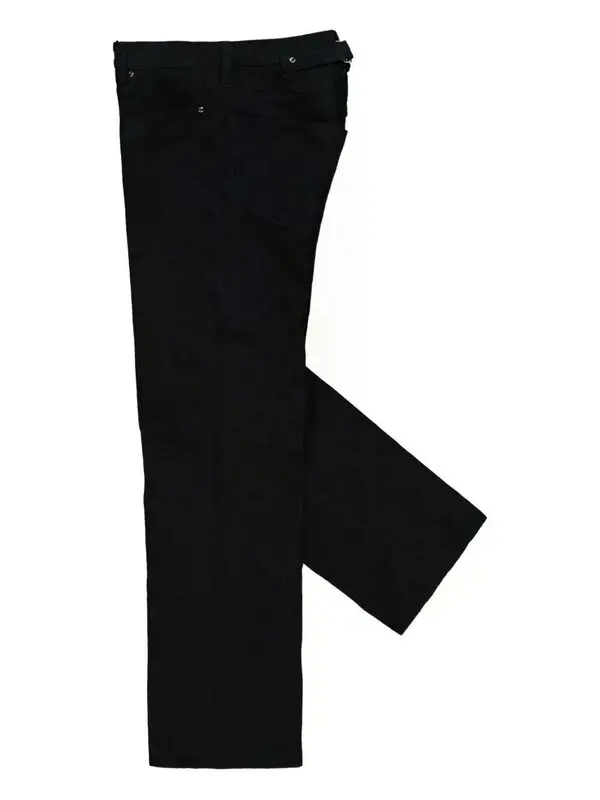 Casablanca Five-pocket Jeans With Logo Patch