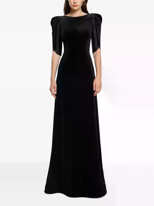 CRISTALLINI Lilith Belted Dress - Black