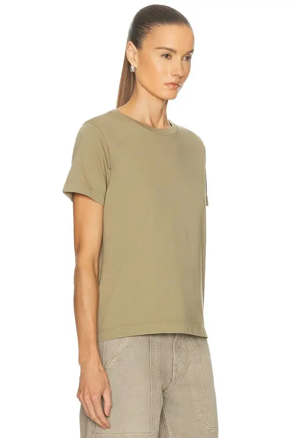 GRLFRND Small Tee - Light Olive