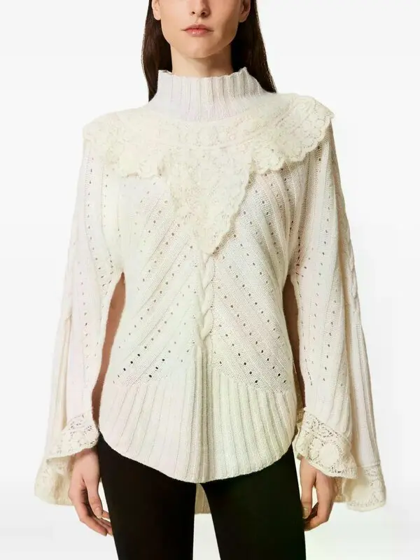 TWINSET Crochet-panel Jumper
