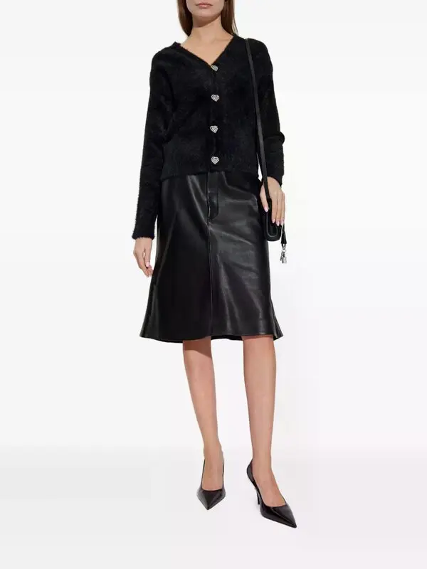 Balenciaga Heart-embellishment Cardigan