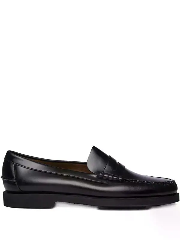 SEBAGO Leather Loafers - Black