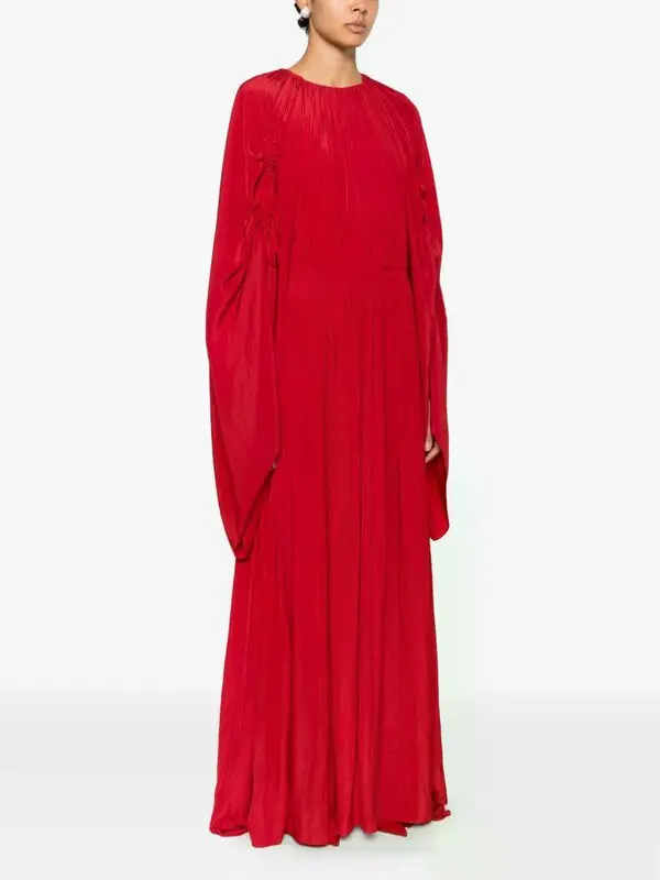 LANVIN Gathered Maxi Dress