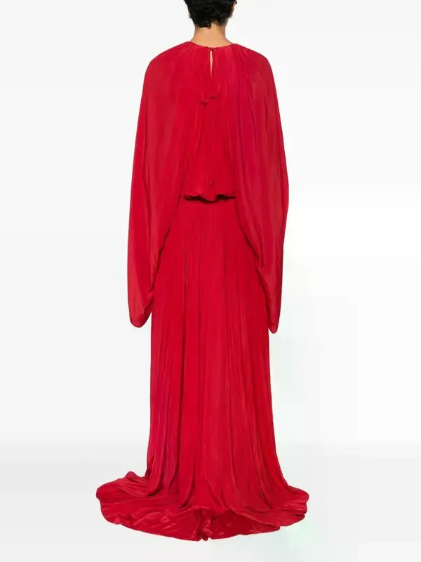 LANVIN Gathered Maxi Dress