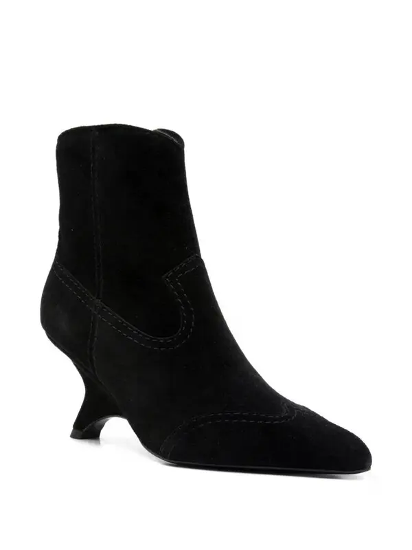 Simkhai Shadow Pointed Toe Boots - Black