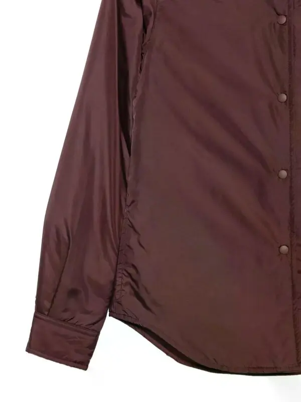 Aspesi Padded Snap-fastening Shirt - Red