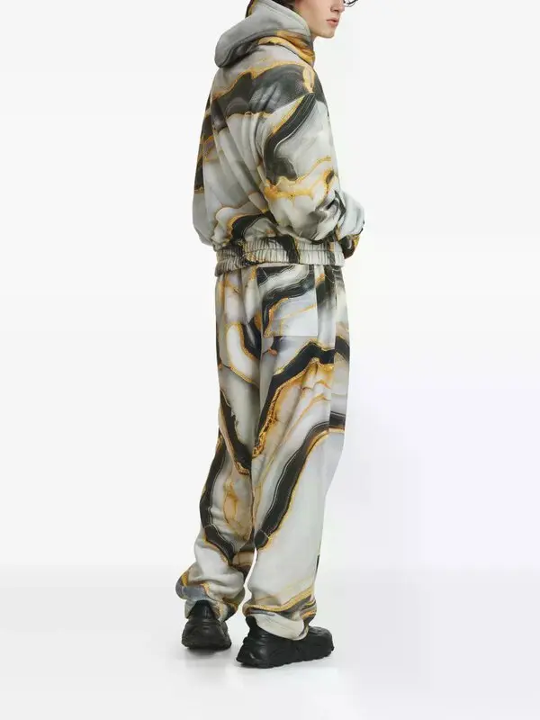IRINA VOINEA Marble Track Pants