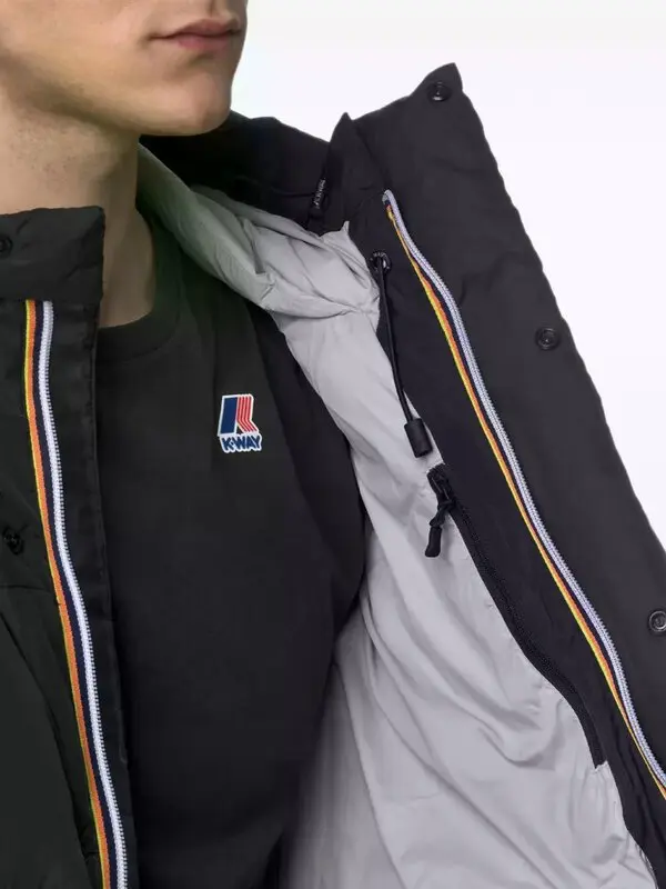 K-WAY Hooded Padded Jacket