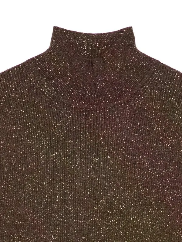 LUISA CERANO Turtleneck Knitted Sweater