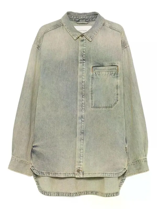 ENTIRE STUDIOS Pocket-chest Shirt