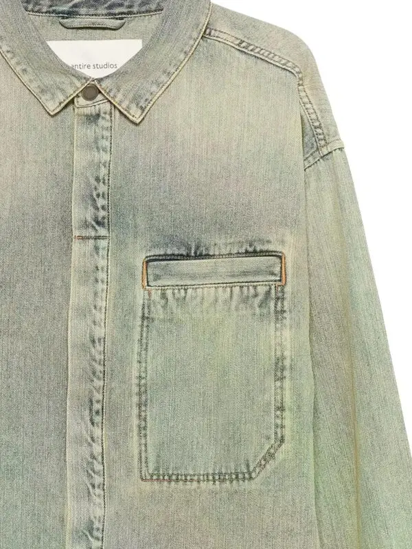 ENTIRE STUDIOS Pocket-chest Shirt