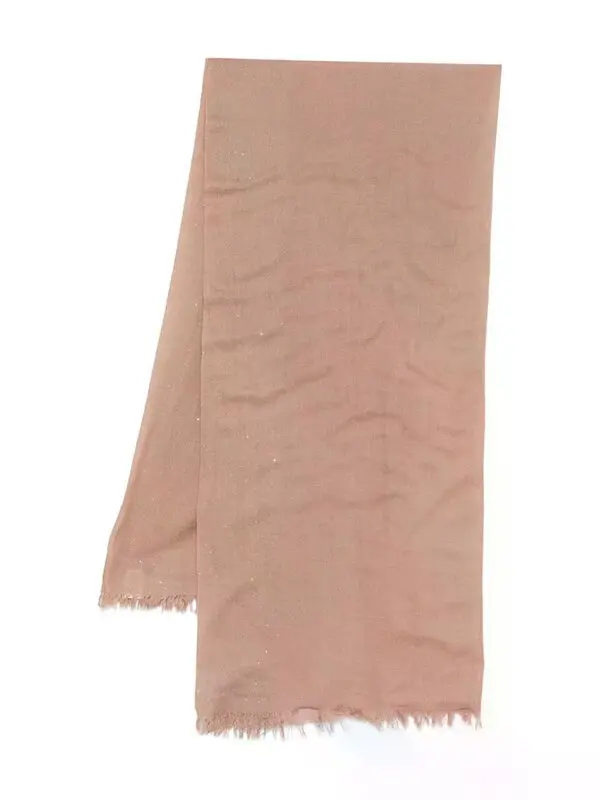 Faliero Sarti Fringed Scarf - Brown