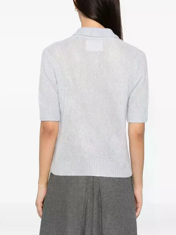 LISA YANG Masy Polo Shirt - Blue