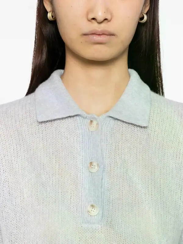 LISA YANG Masy Polo Shirt - Blue