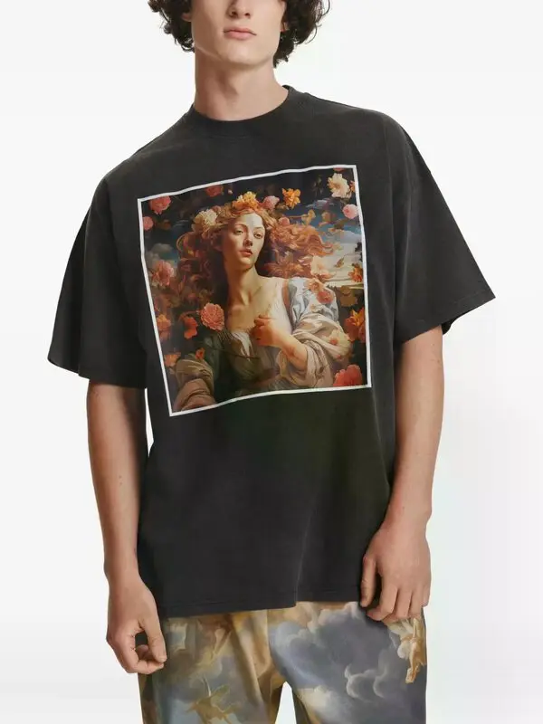 IRINA VOINEA Primavera Graphic-print T-shirt