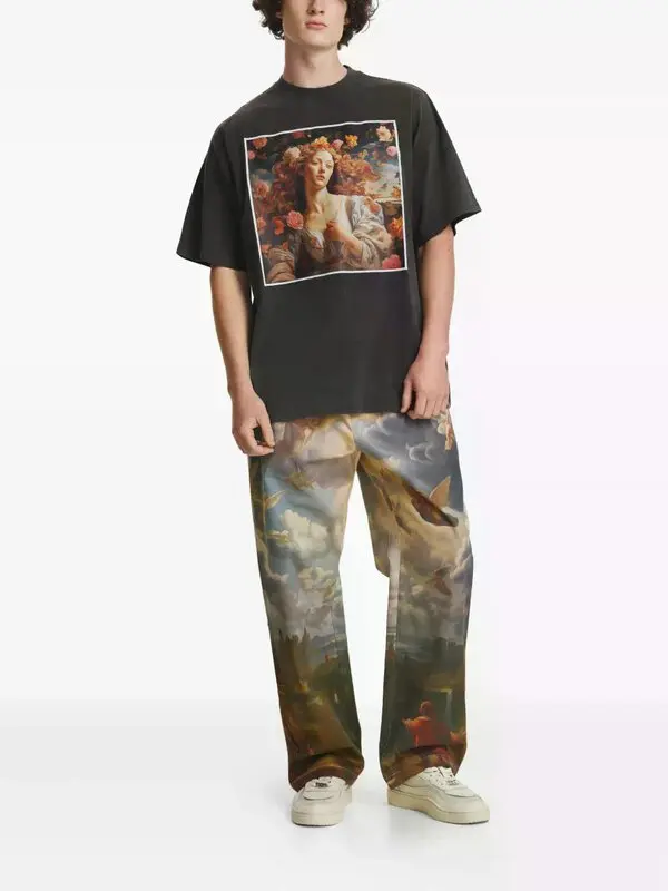 IRINA VOINEA Primavera Graphic-print T-shirt
