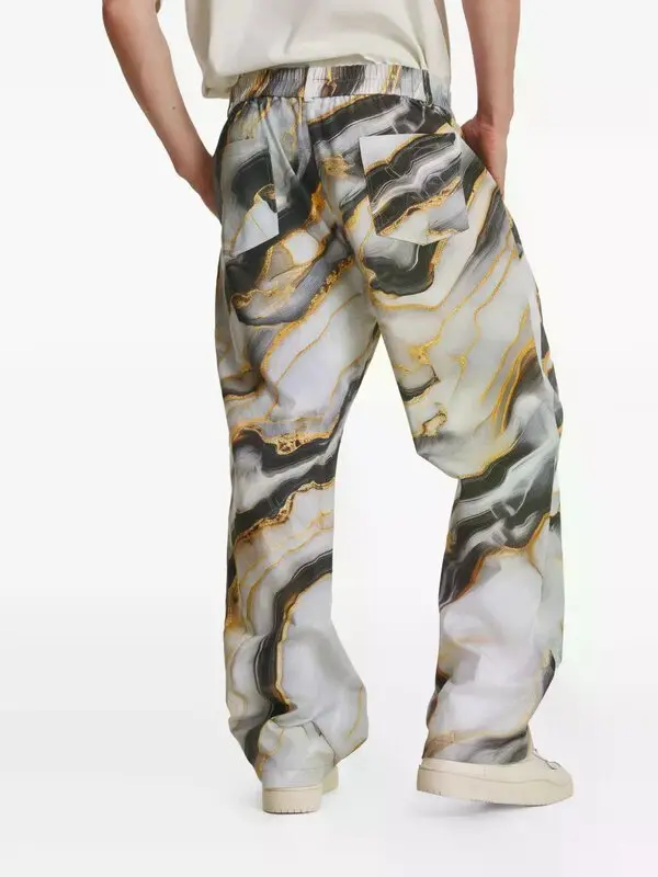 IRINA VOINEA Printed Trousers