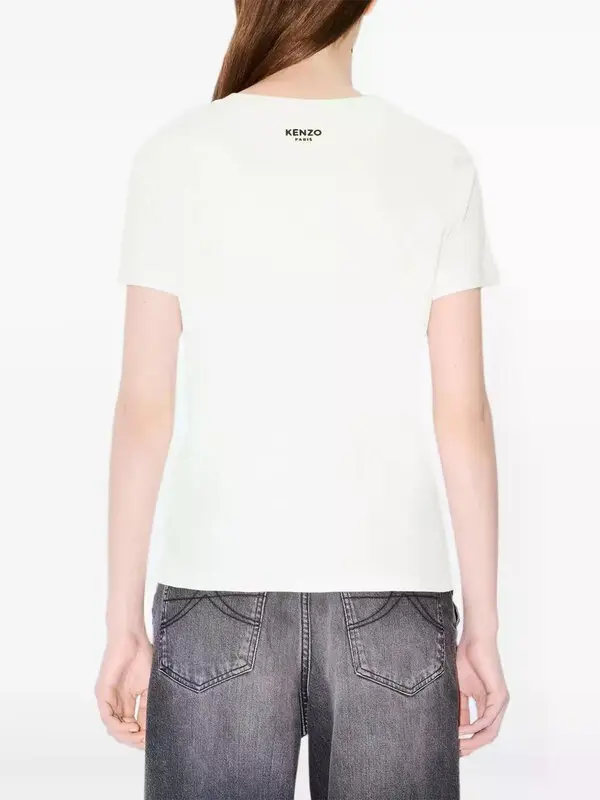 Kenzo Flower Appliqué T-shirt