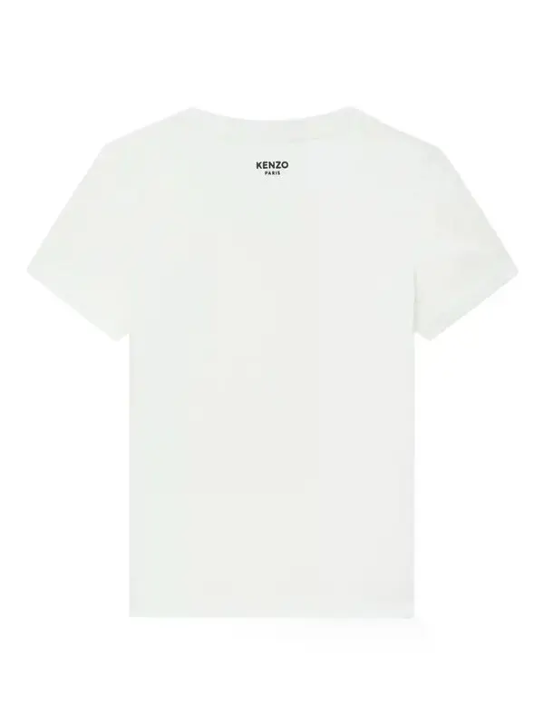 Kenzo Flower Appliqué T-shirt