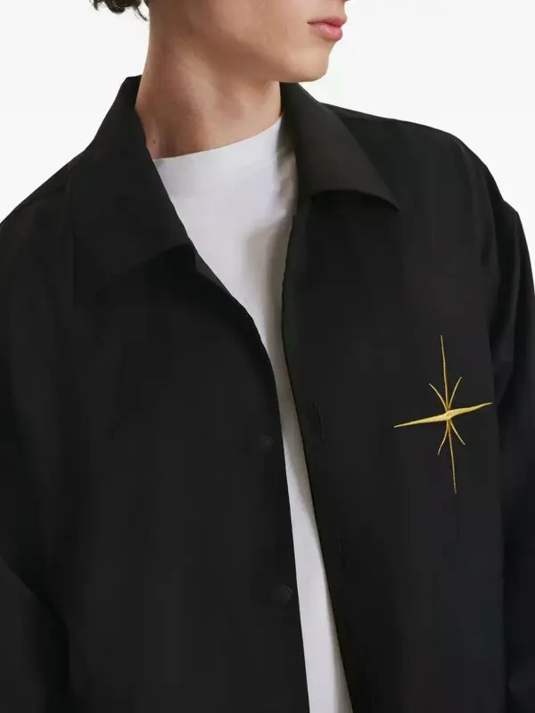 IRINA VOINEA Embroidered Overshirt