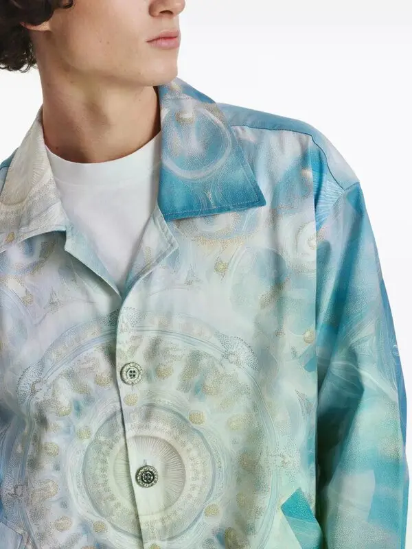 IRINA VOINEA Printed Overshirt