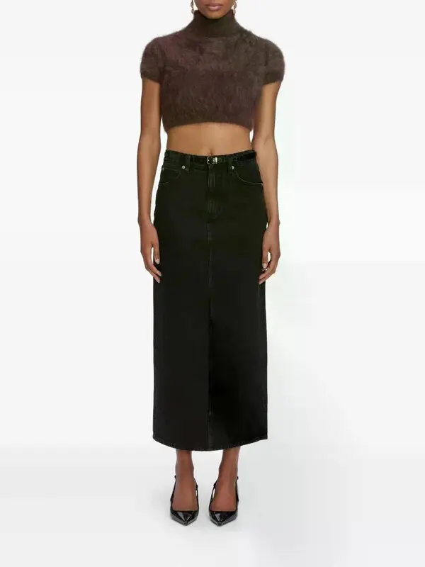 FRAME Button-fastening Midi Skirt