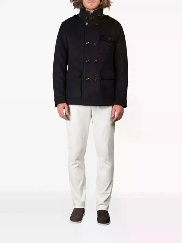 MOORER Boeri-le Double-breasted Coat