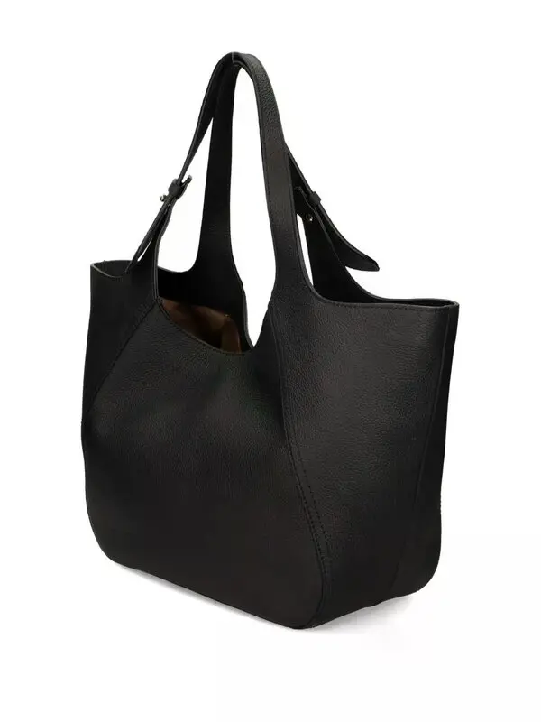 BOSS Leather Tote Bag With Logo