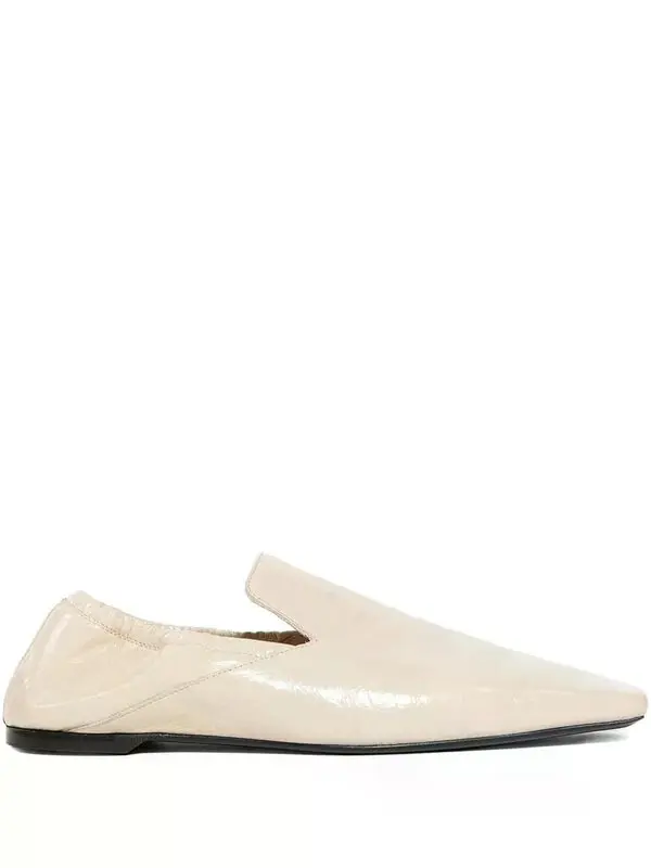 TOTEME Elasticated-back Leather Loafers
