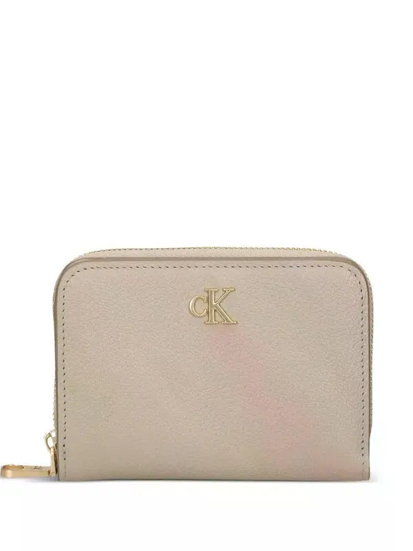 Calvin Klein Logo Zip Wallet