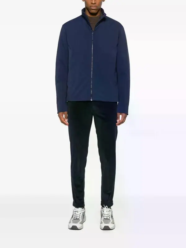 RE-HASH Mucha Corduroy Cuffed-hem Chinos - Blue