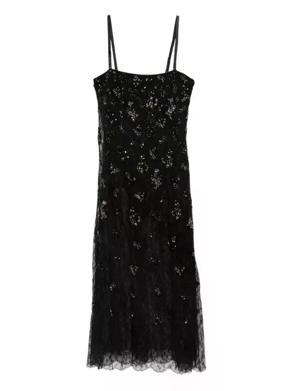 Simkhai Carmela Sequin Embellished Midi Dress