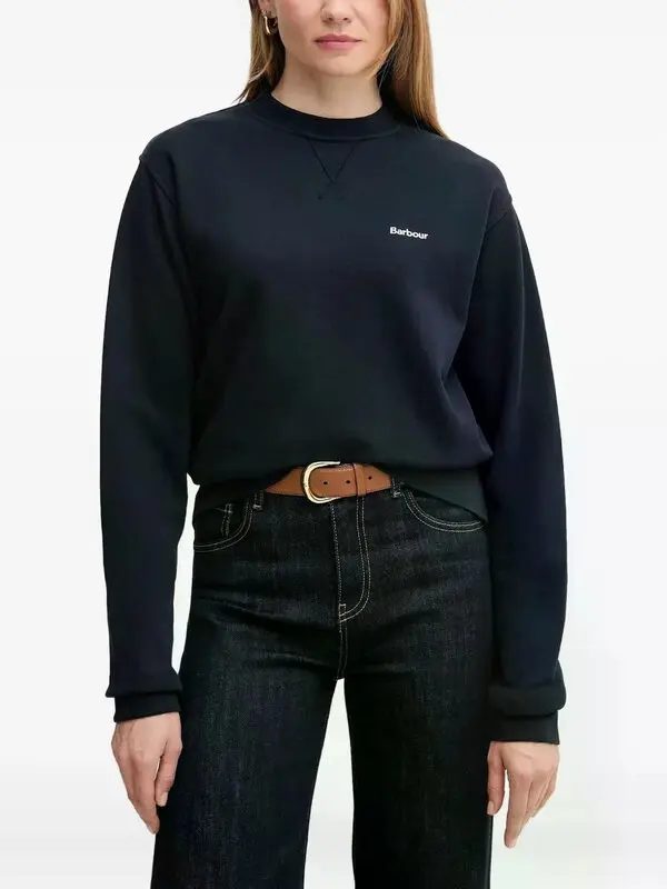 Barbour Logo Crew-neck Sweatshirt