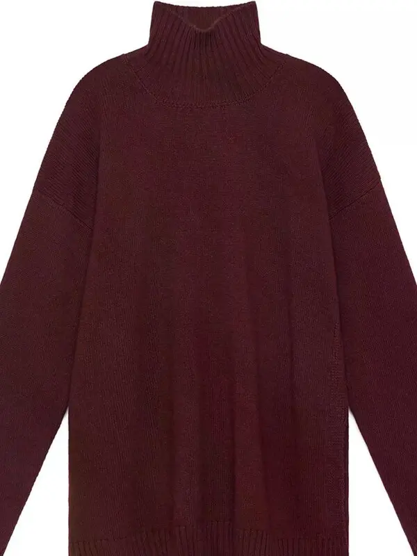 Malìparmi Ribbed Turtleneck Sweater