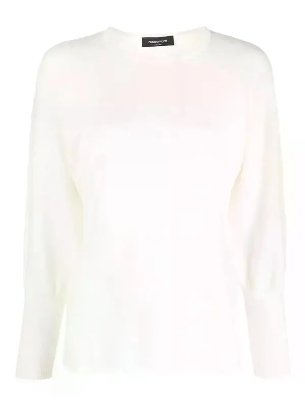 Fabiana Filippi Crew-neck Sweater - Neutrals